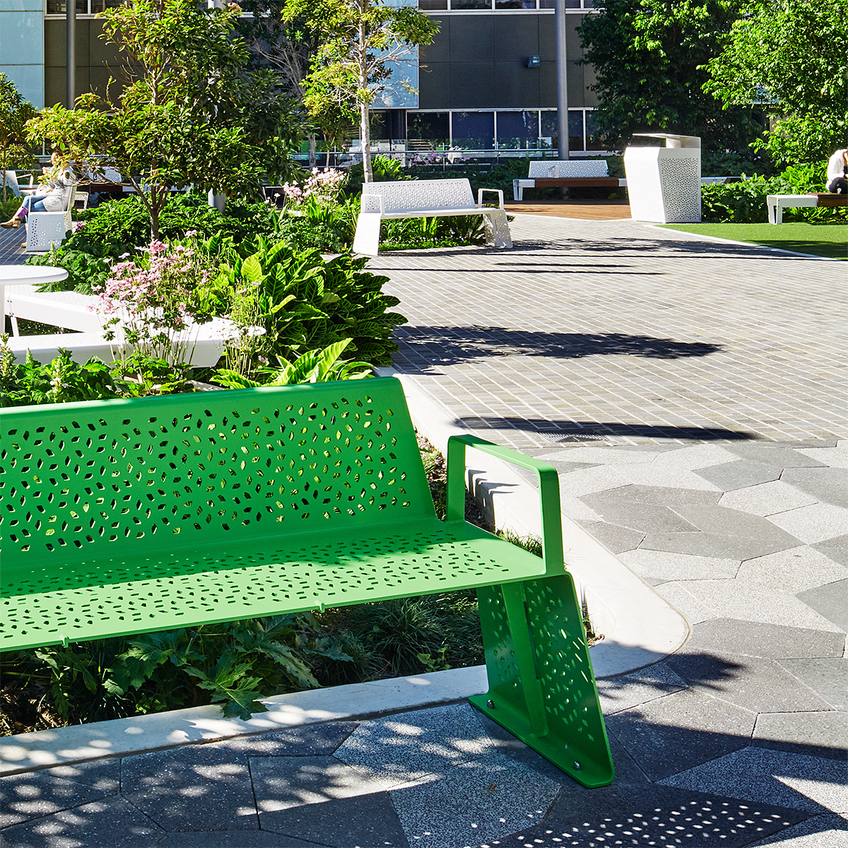 Backed Bench | Green Theory