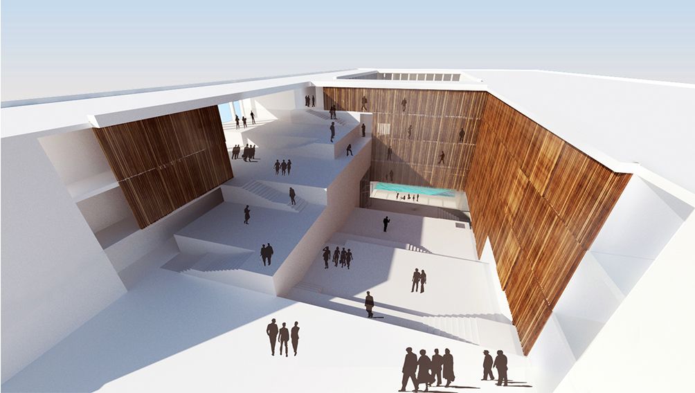 Auckland Waterfront Hotel Competition Architecture Workshop Design ...