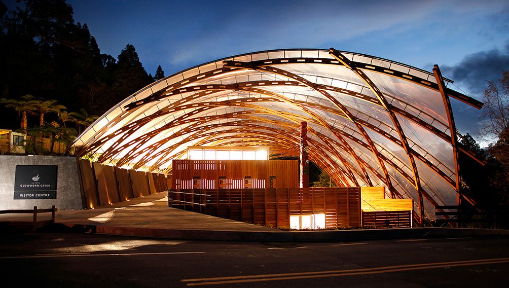 Waitomo Caves Visitors Centre Commercial Architecture :: Wellington ...