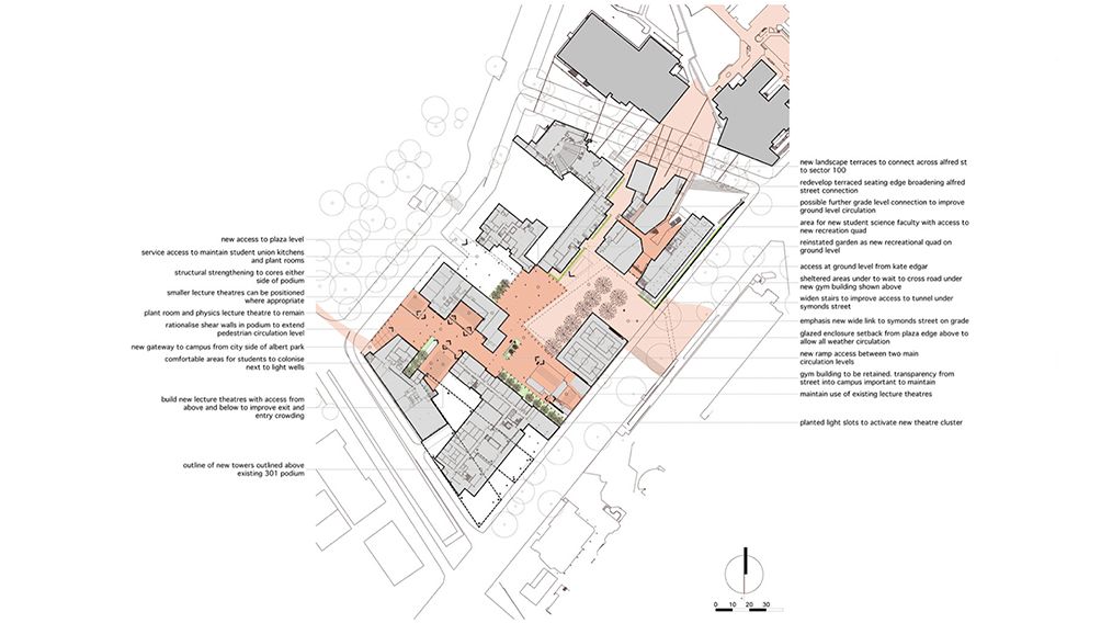Auckland University Masterplan Education Architecture :: Wellington ...