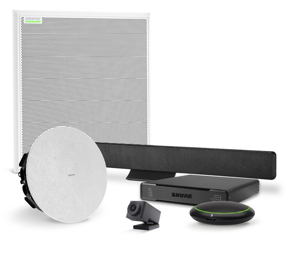 Shure and Huddly collaborate to provide new room bundles | Huddly | Huddly