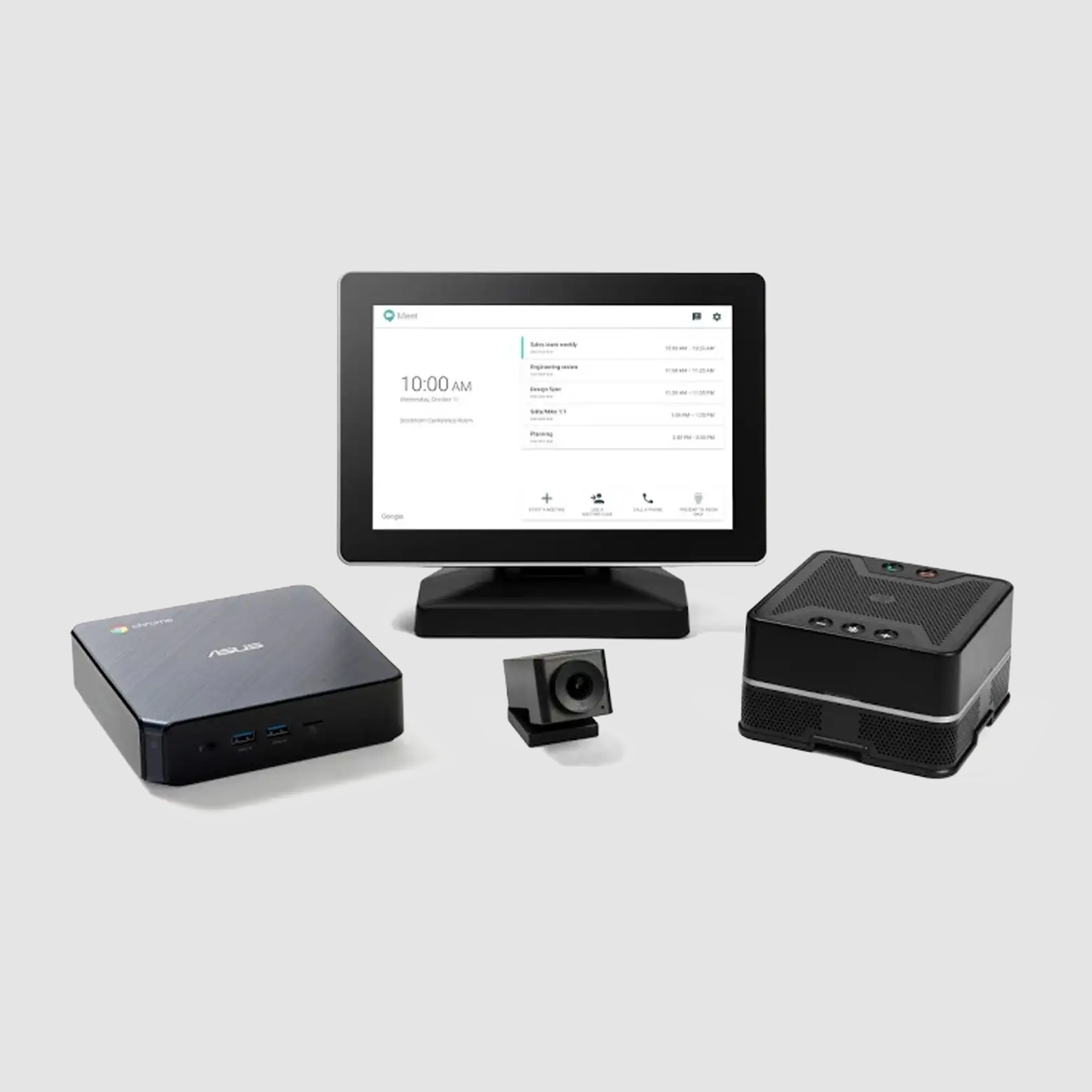 Google Meet + Huddly