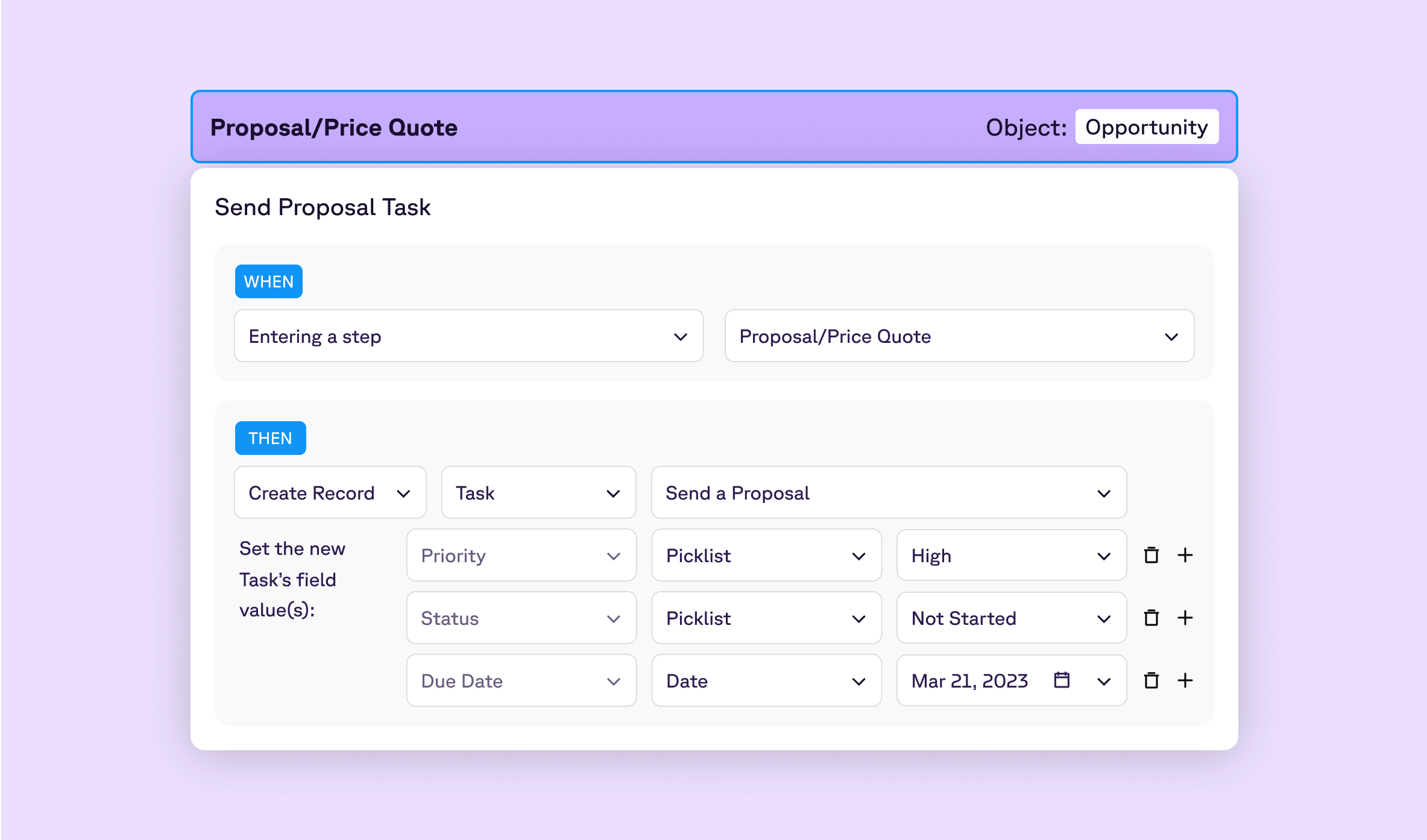 Send Proposal Task Automation Send Proposal Task Automation