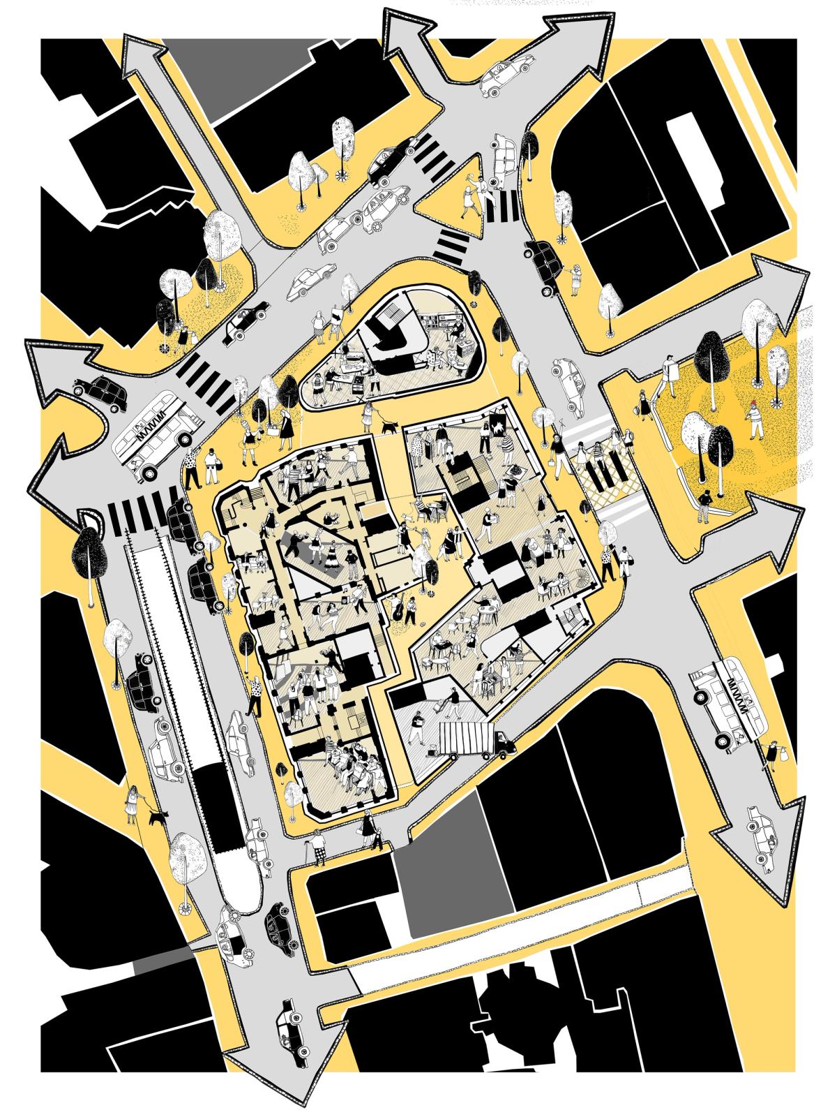 Central Saint Martins Island Site Redevelopment | Orms Architects, Holborn London