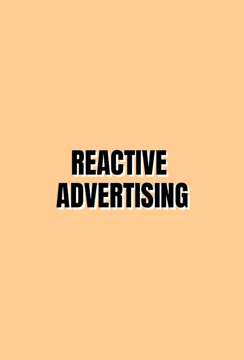 How Reactive Strategy Elevates Advertising Performance Today