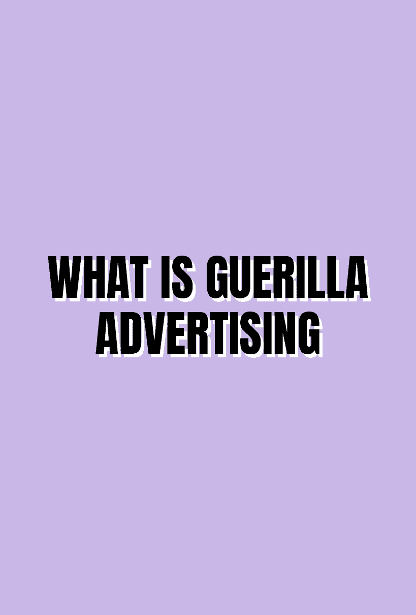 5 Examples of Best Effective Guerrilla Advertising Campaigns | Don't ...