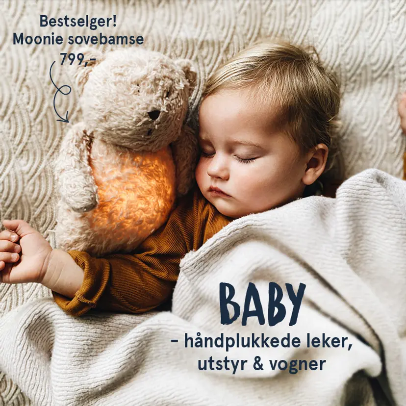 Sprell leker, baby og innredning