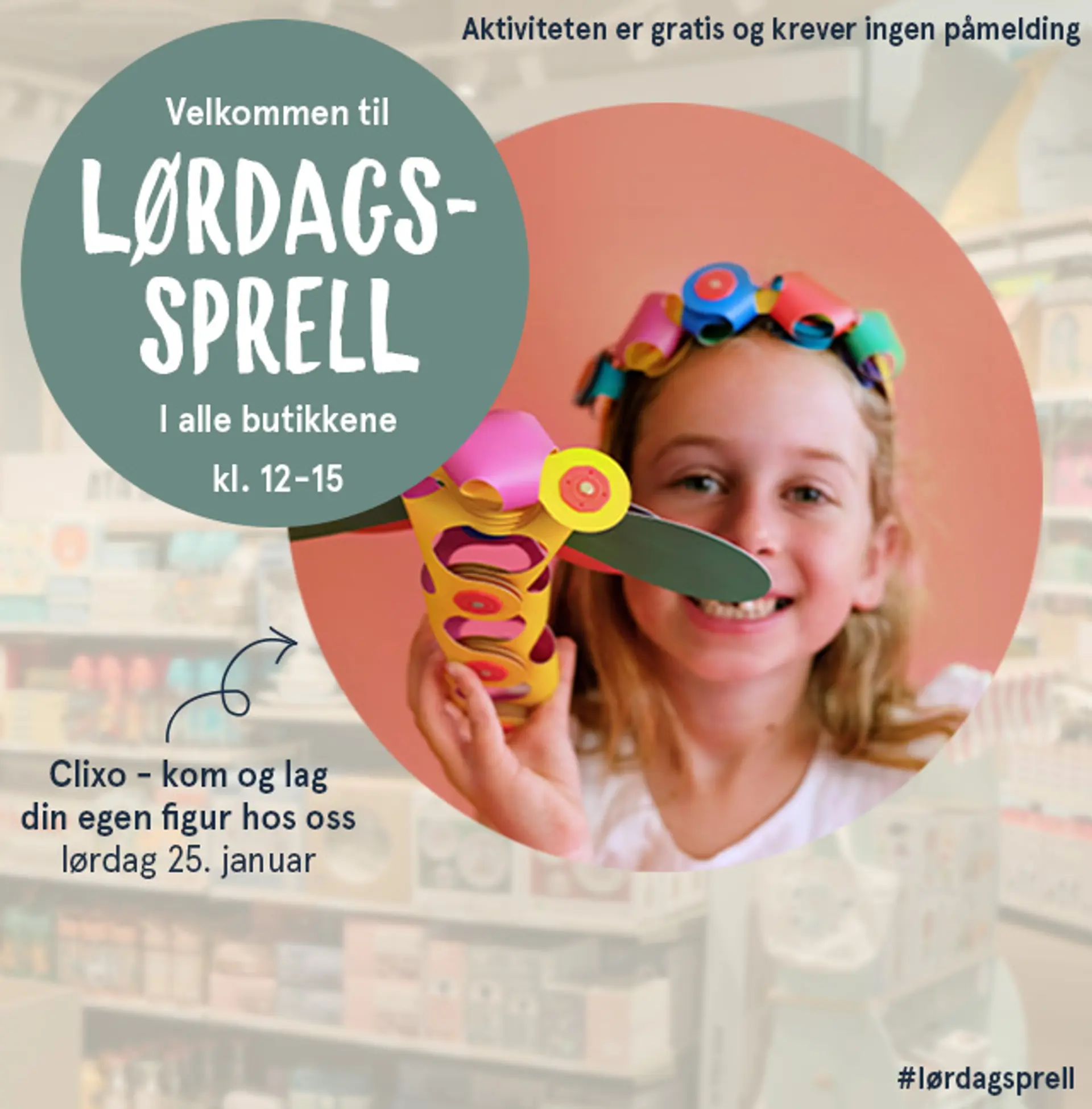 Sprell leker, baby og innredning