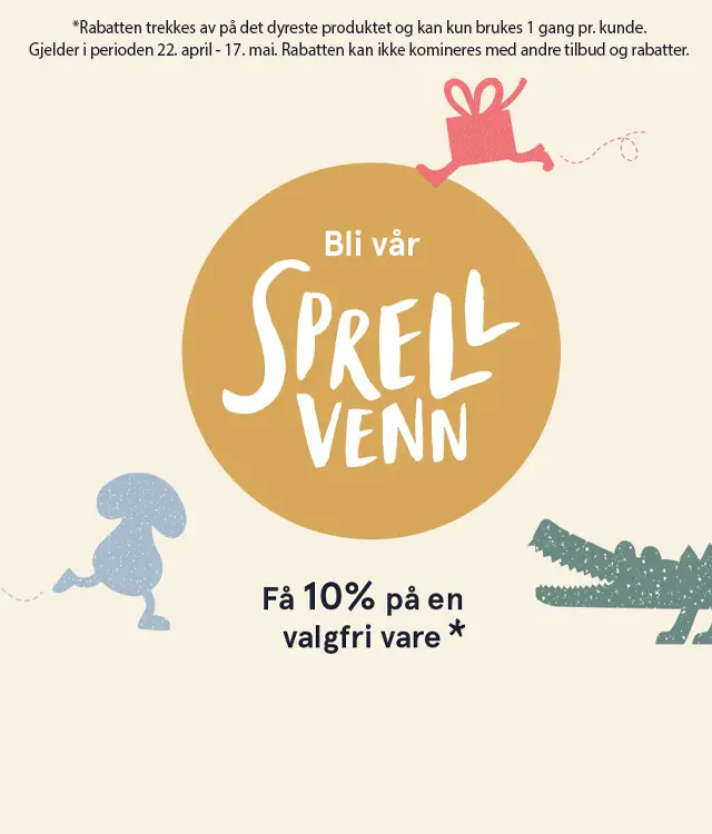 Sprell leker, baby og innredning