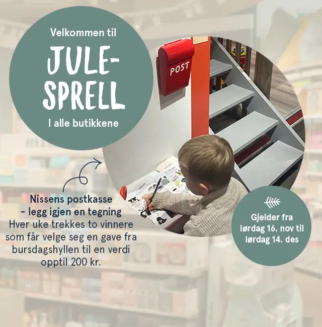 Sprell leker, baby og innredning