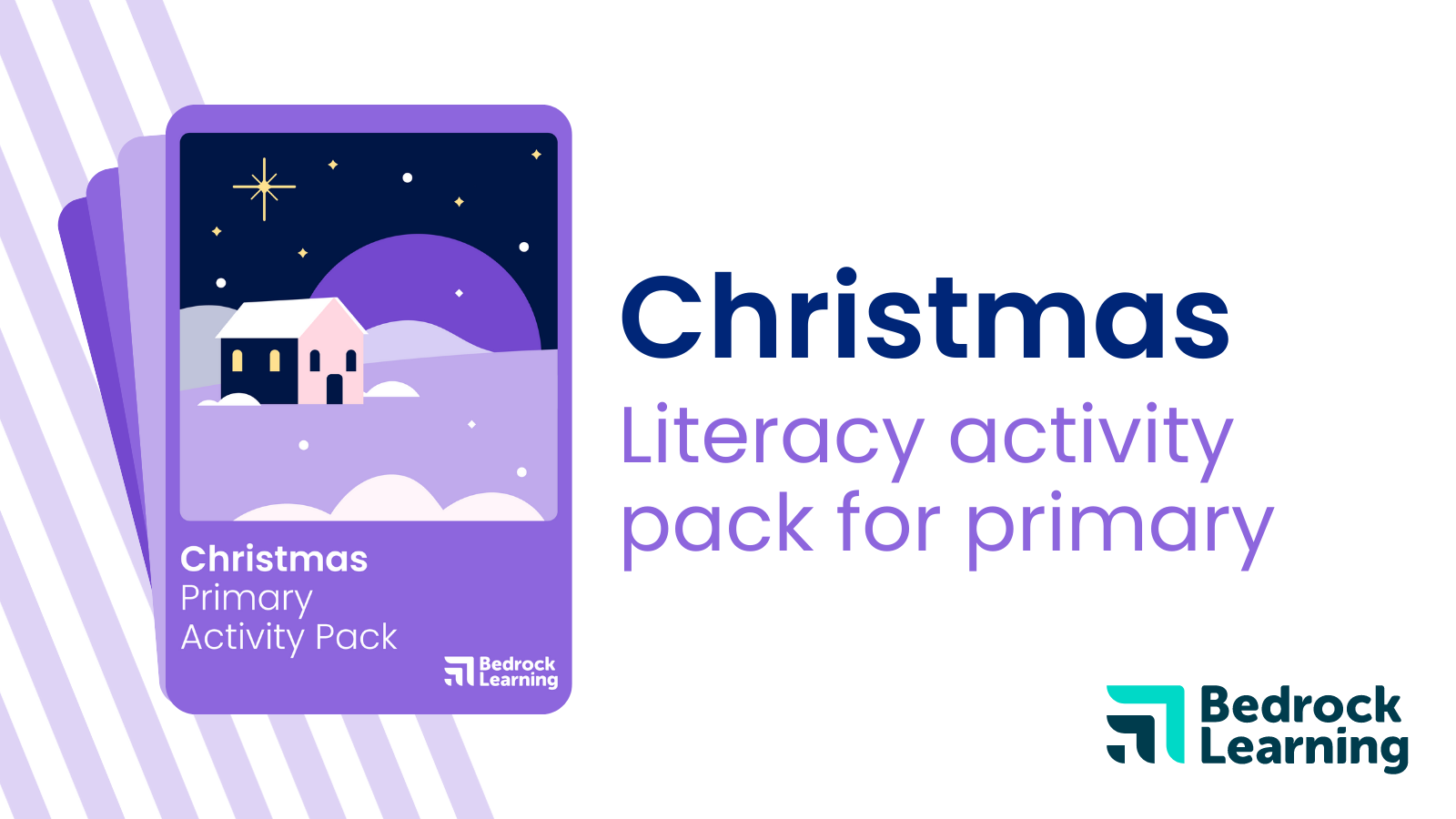 Christmas literacy activity pack for primary | Bedrock Learning
