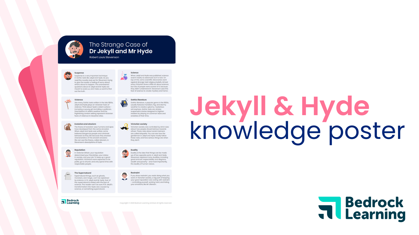 Jekyll & Hyde knowledge poster | Bedrock Learning
