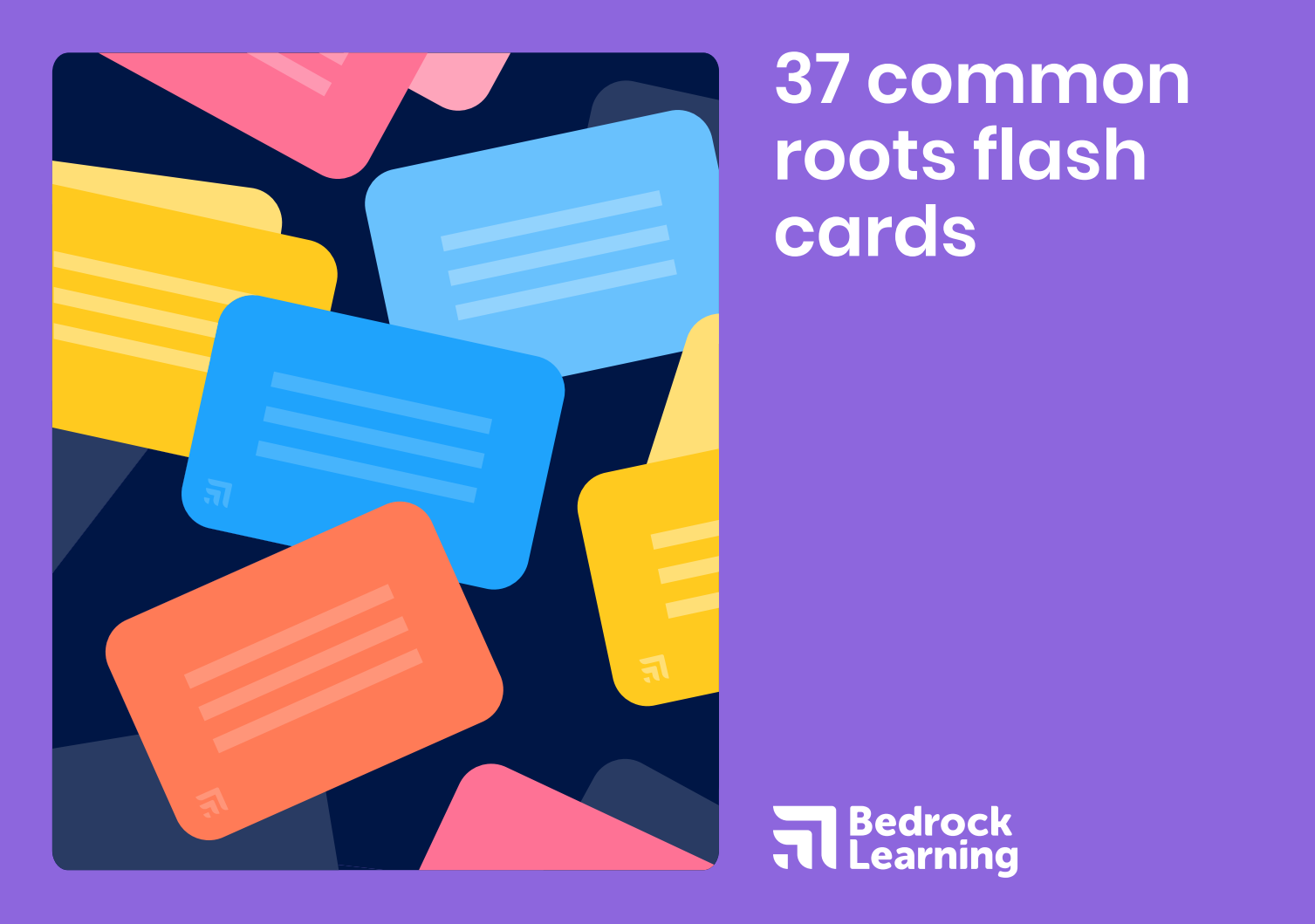 37 Common Roots Flash Cards | Bedrock Learning