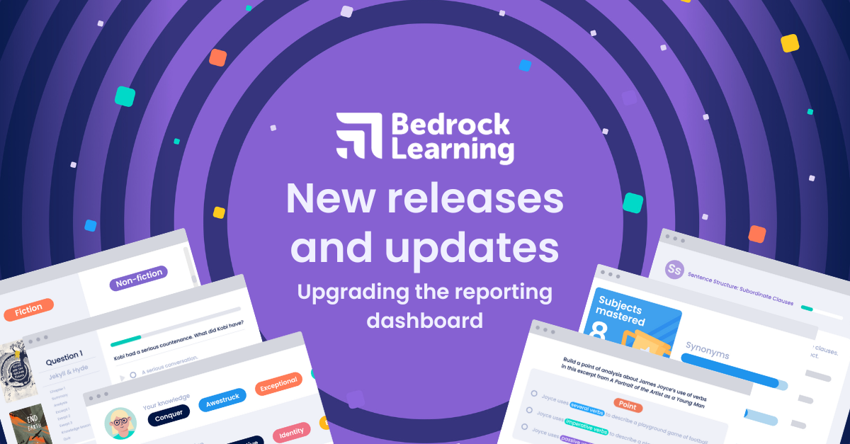 Release Notes: 26th October | Bedrock Learning