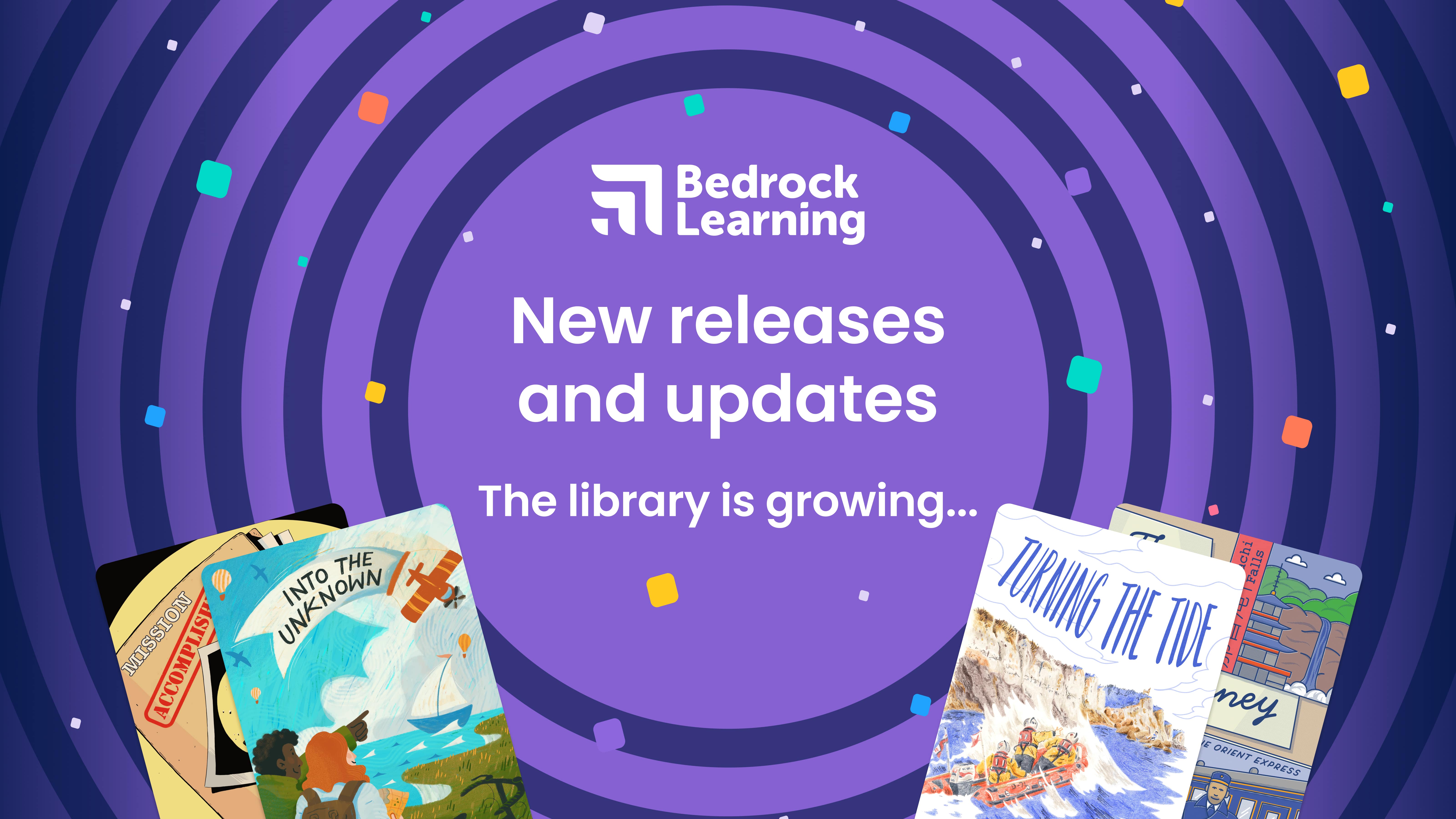 Release Notes: 3rd July - New Library Titles | Bedrock Learning