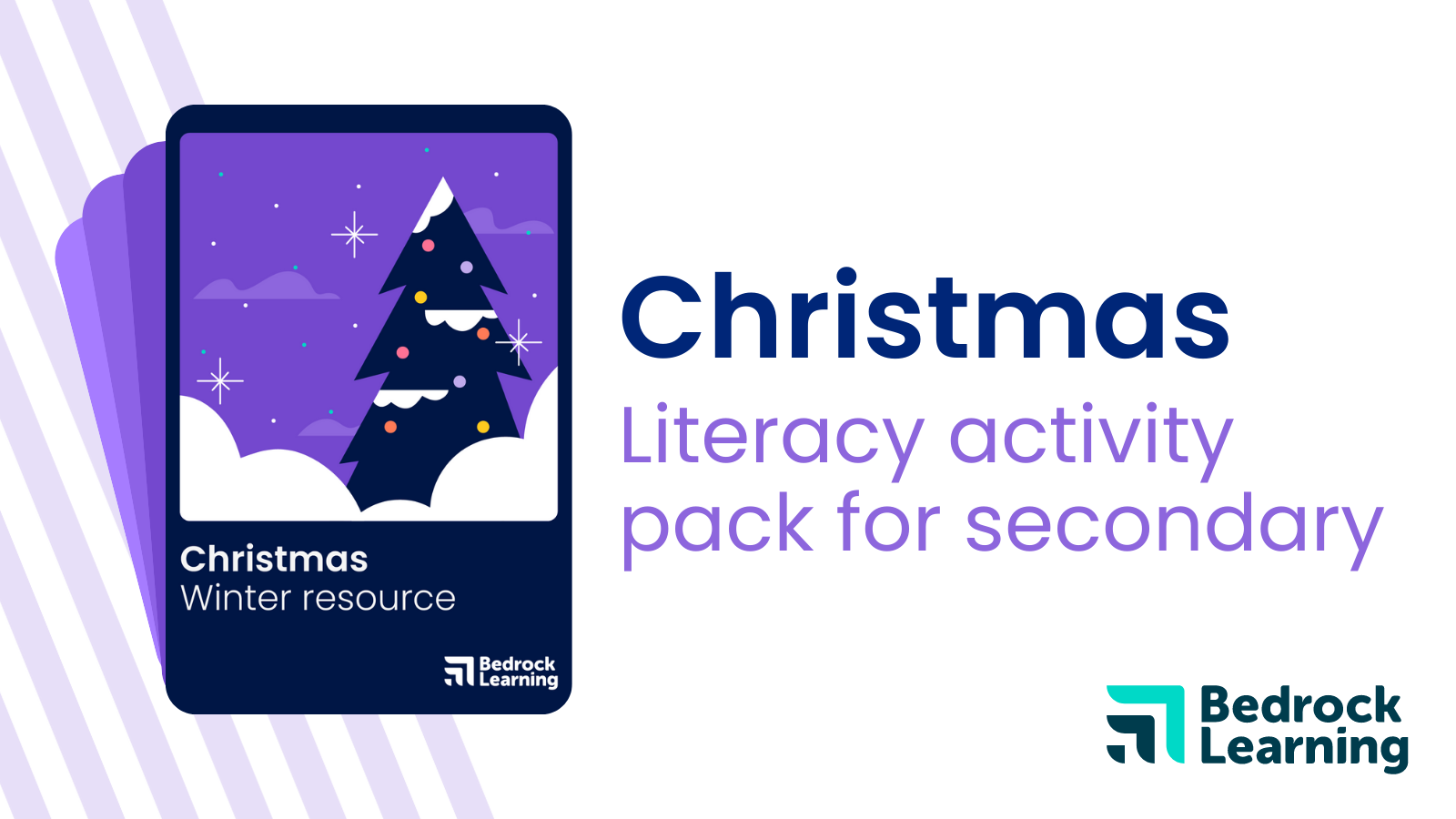 Christmas literacy activity pack | Bedrock Learning