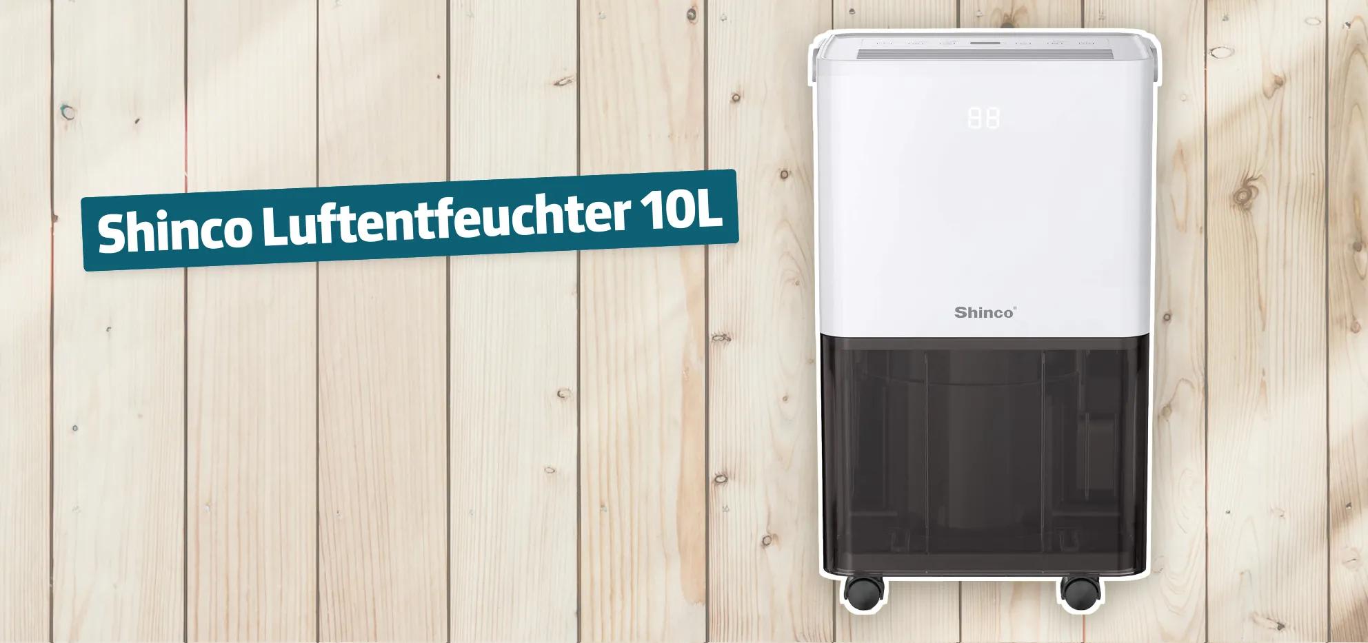 Shinco Luftentfeuchter 10L Testbericht & Erfahrungen