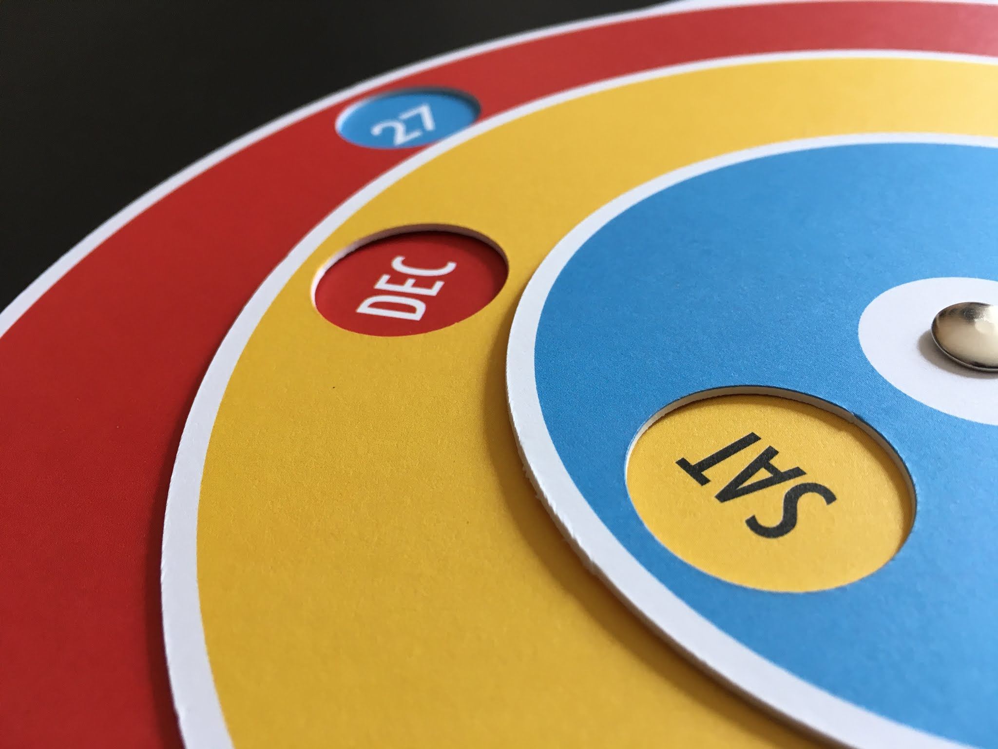 Rotary Calendar by Christopher Rouleau