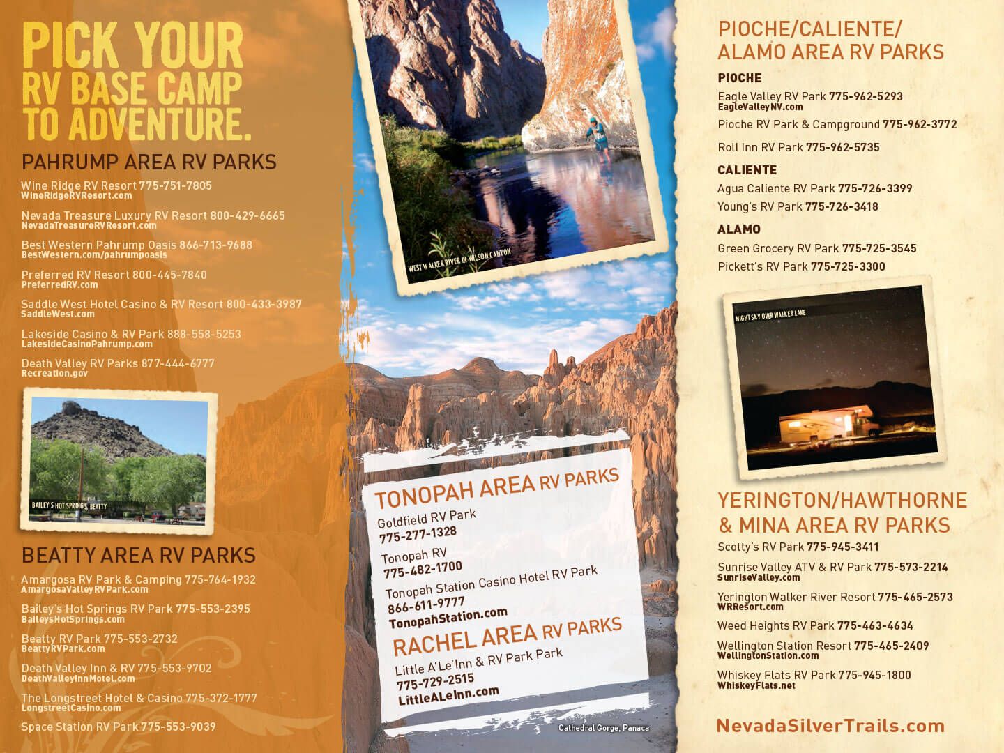 Brochures / Guides | Nevada Silver Trials