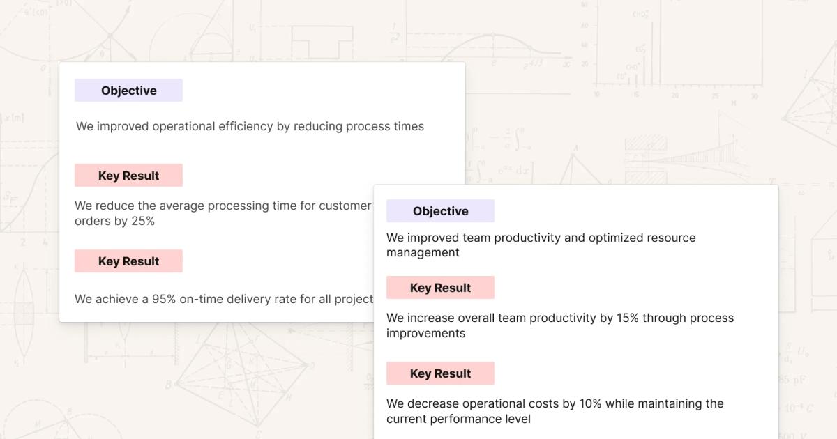 Operational Excellence with OKRs: Guide [+ Examples]