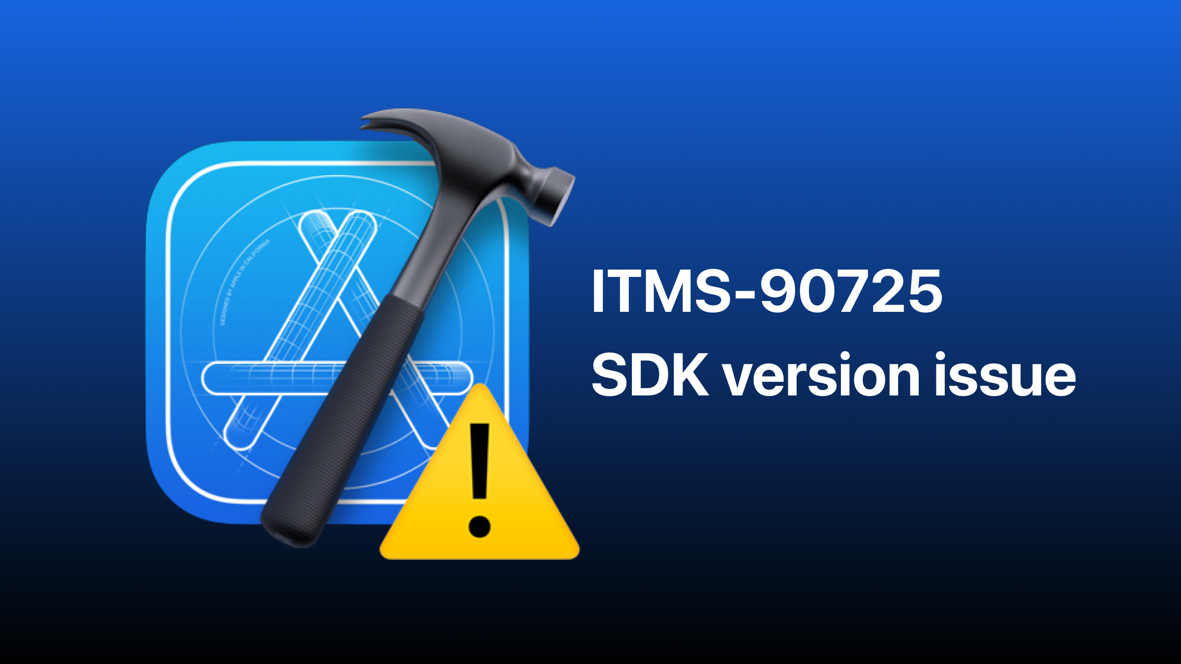 Apple SDK minimum requirements