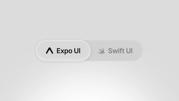 Integrating iOS 26 Liquid Glass app with Expo UI and SwiftUI