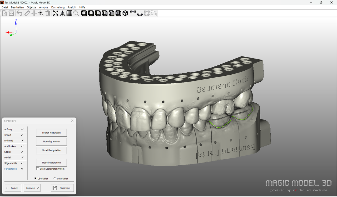 Magic | High level dental 3D printing