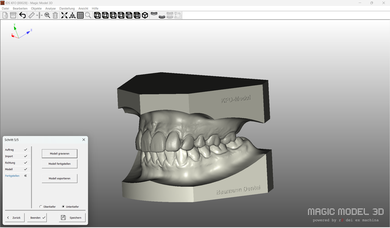 Magic | High level dental 3D printing