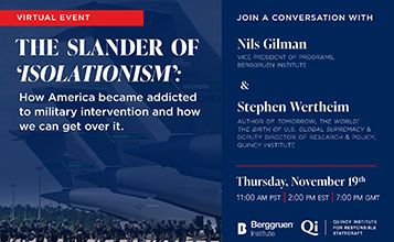 The Slander of ‘Isolationism’: How America Became Addicted to Military ...