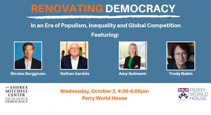 Renovating Democracy in an Era of Populism, Inequality and Global ...