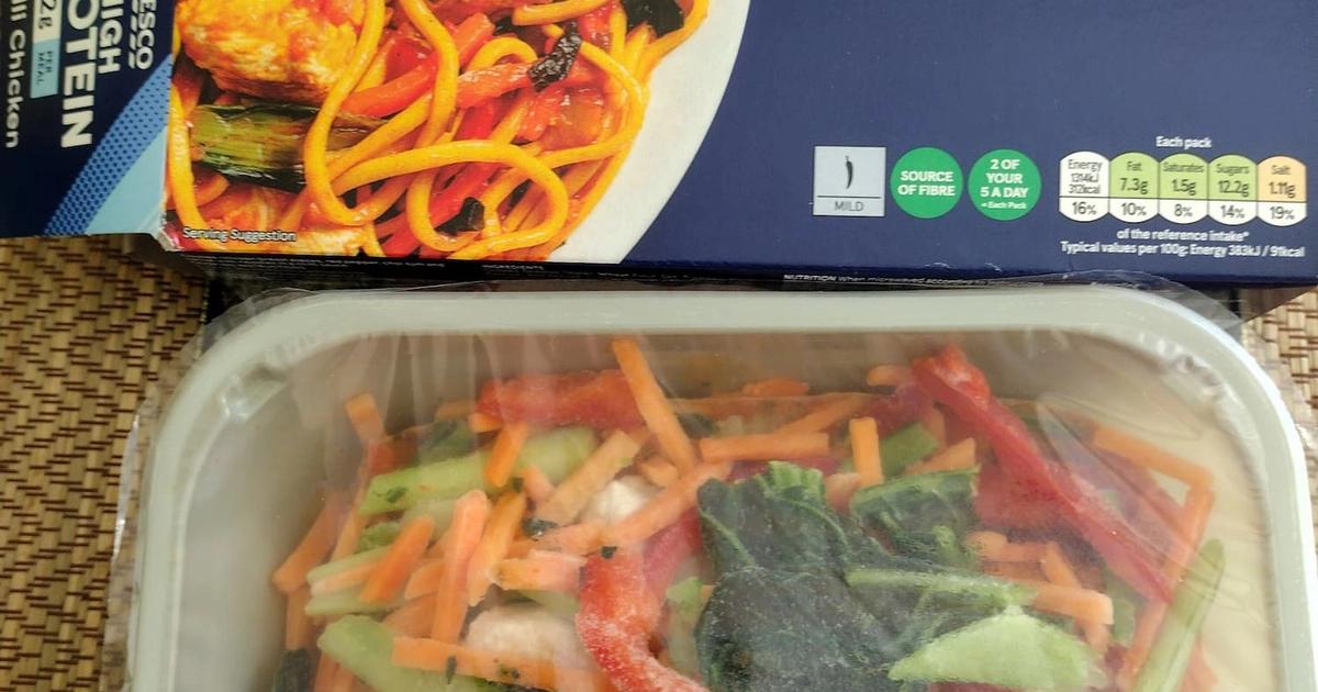 Tesco's High Protein Meals Lineup | Infus3d