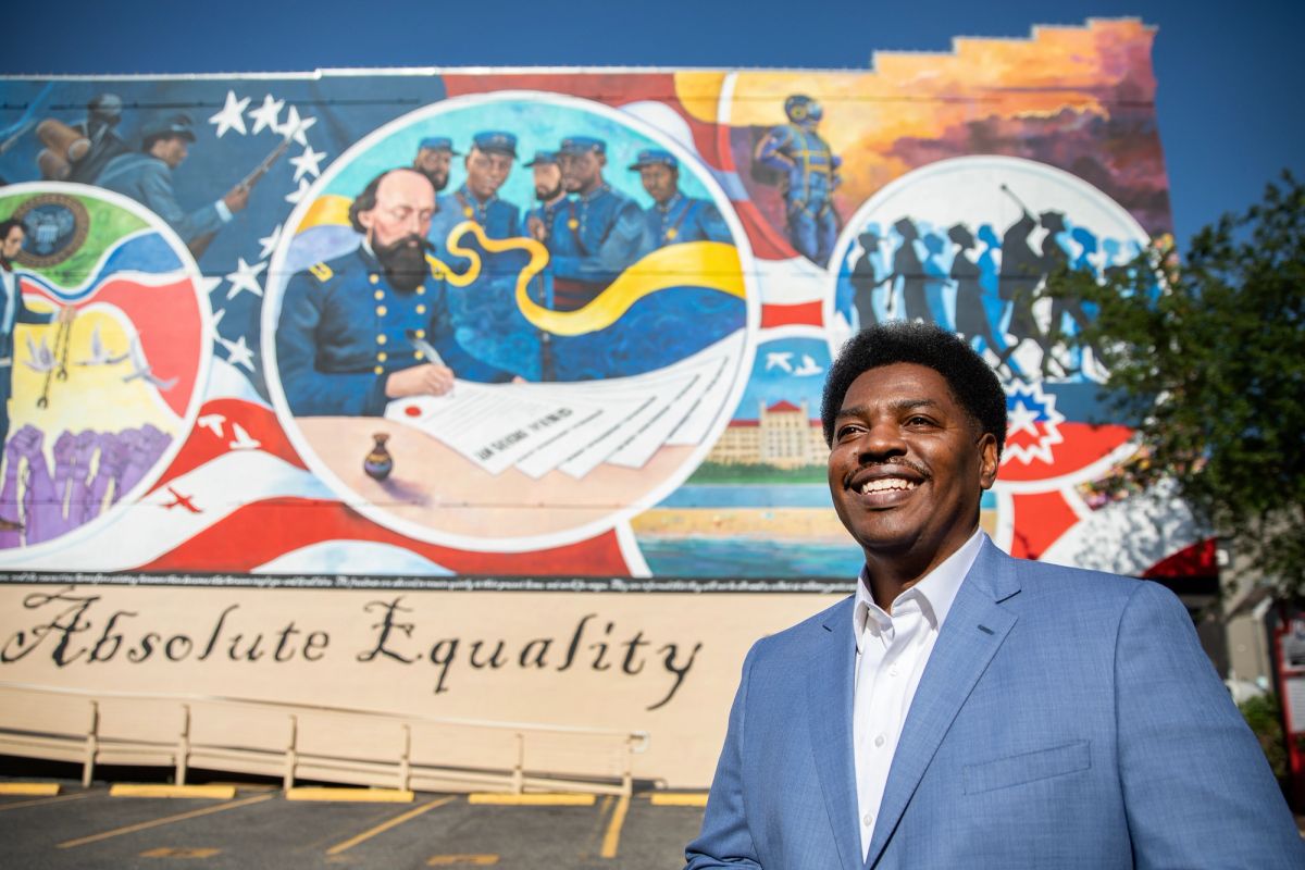 The Historian Behind Galveston's Juneteenth Mural - City Cast Houston