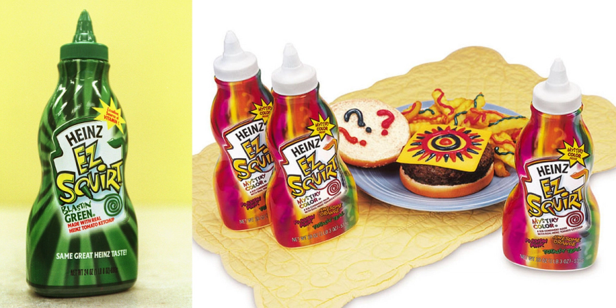 History of the Heinz 'EZ Squirt' Colorful Ketchups - City Cast Pittsburgh