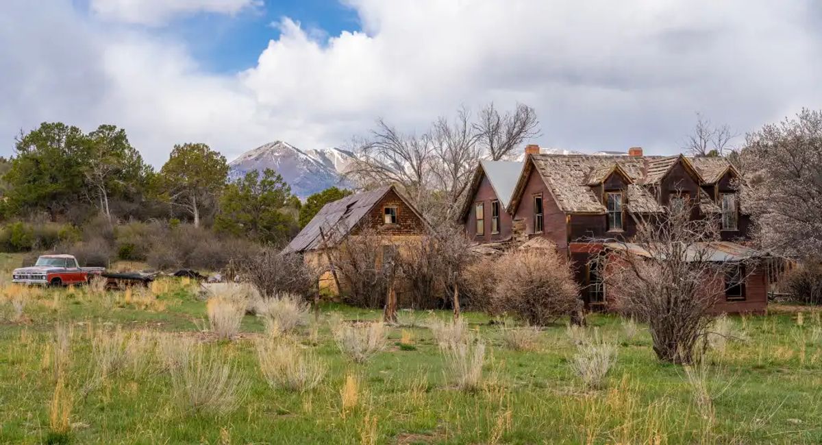 This Ghost Town Was Once One of the Oldest Mormon Settlements in Utah ...