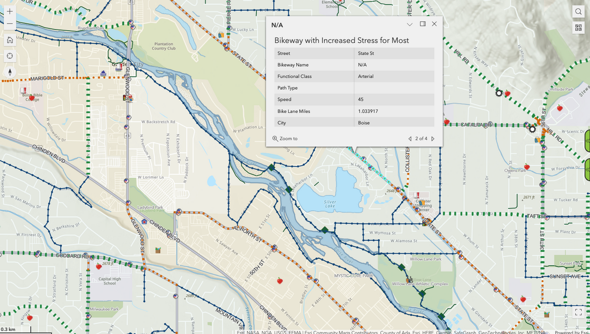 Ada County Launches New Bike Map - City Cast Boise