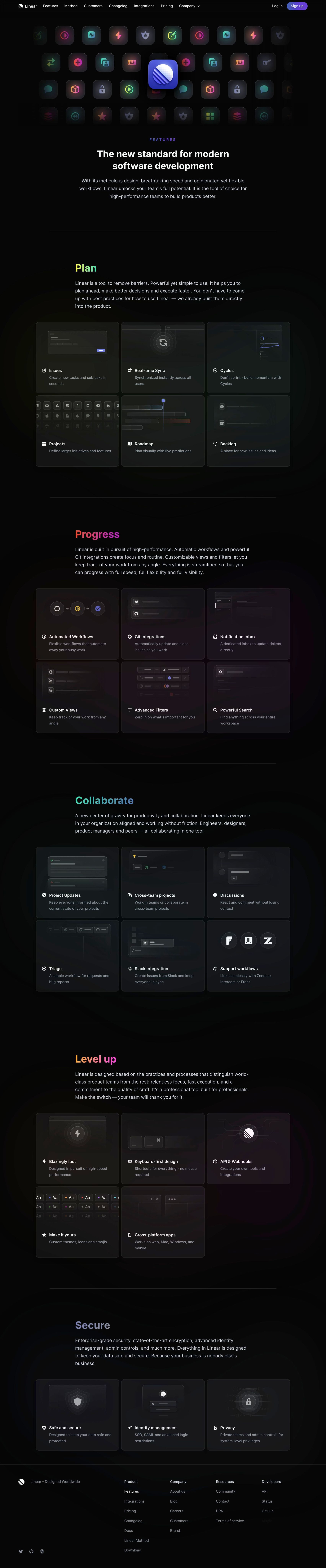 11 Best Features Page Examples for your Inspiration in 2025 - Web ...
