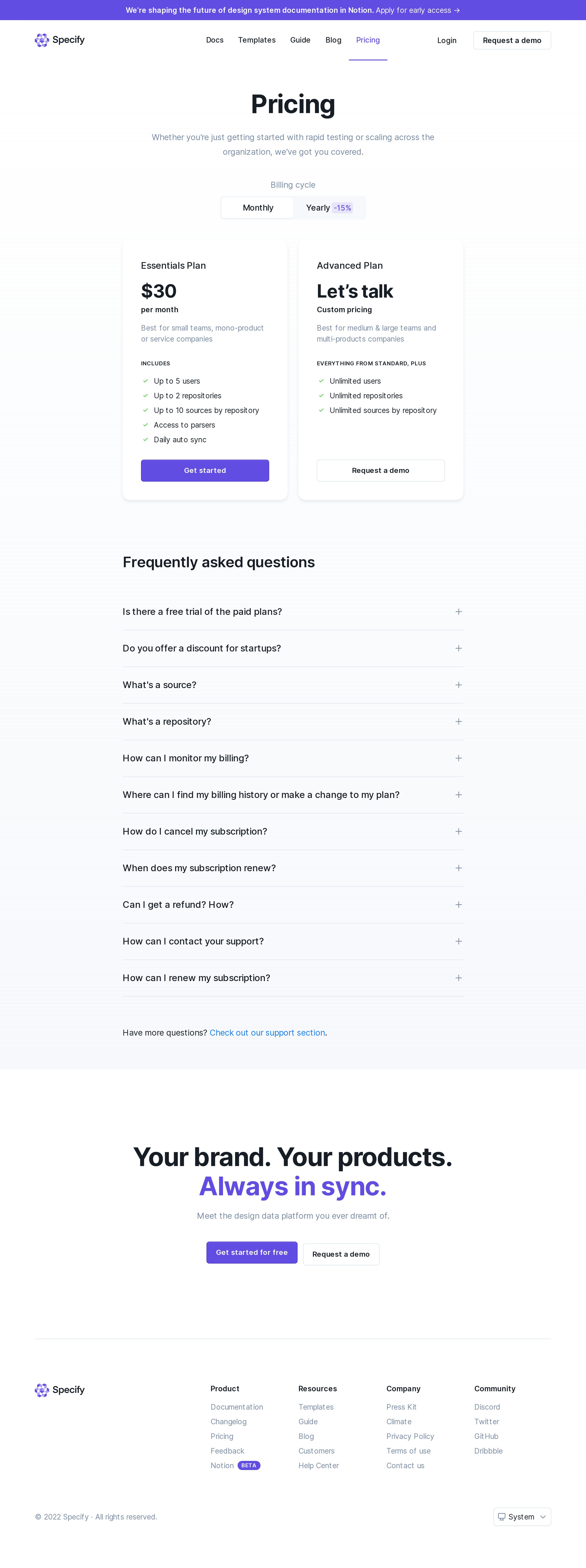 14 Best Pricing Page Examples for Inspiration in 2025 - Web Design ...