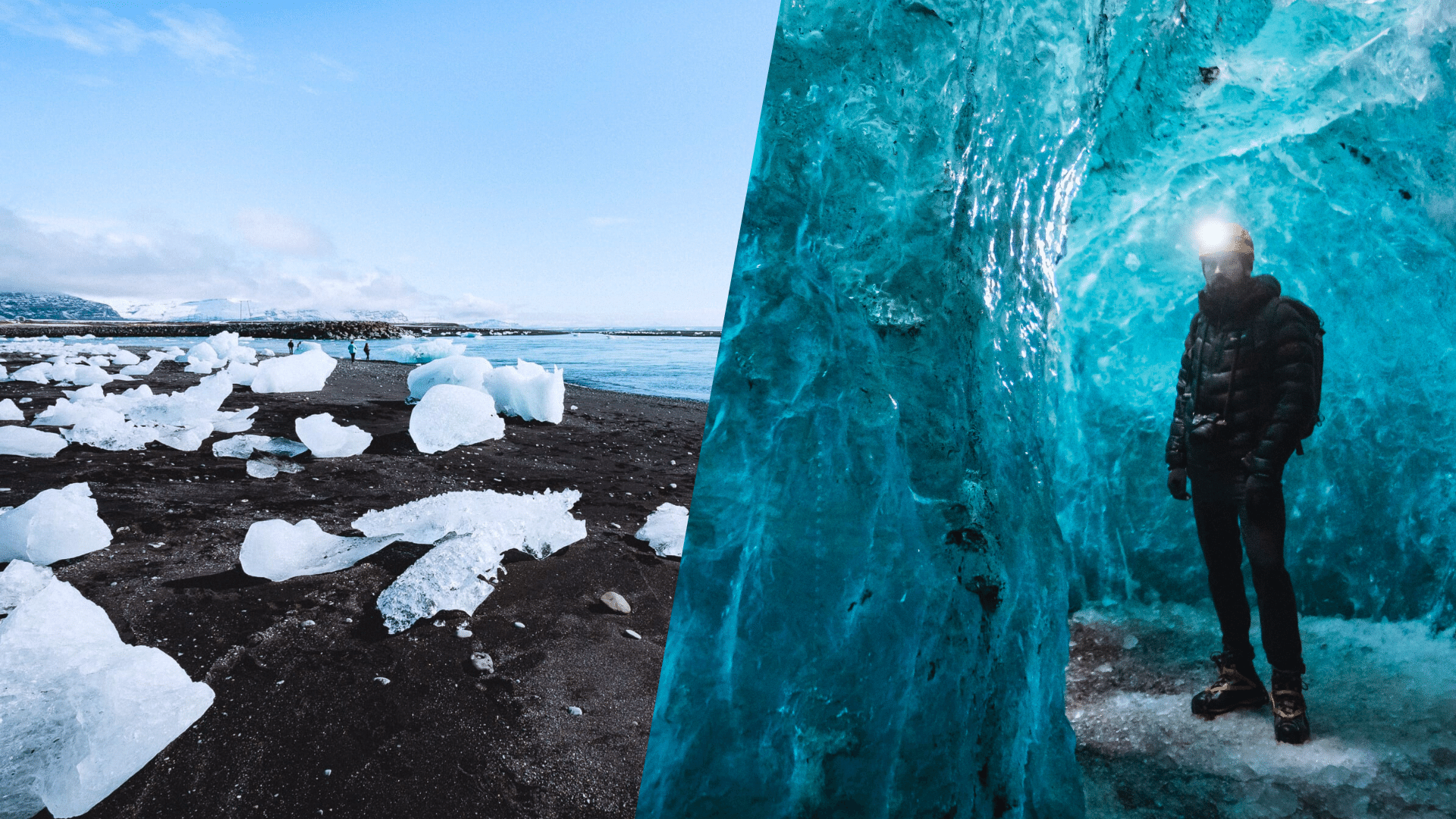 2-Day South Coast, Ice Caves & Glacier Lagoon Tour 2025 | With Accommodation Included