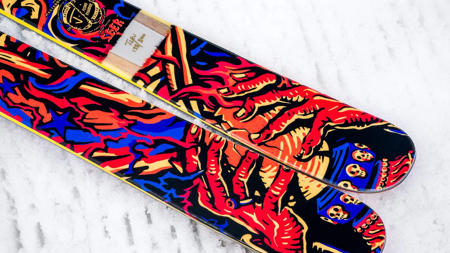 The Masterblaster "SEER" Pedro Oyarbide x J Collab Limited Edition Ski ...