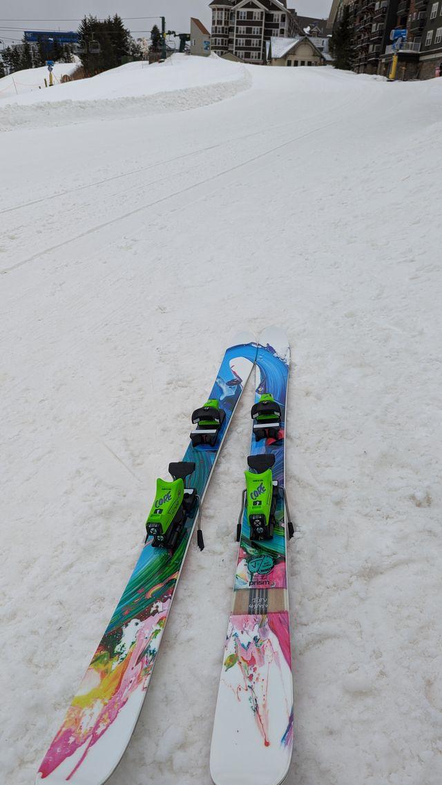 The Joyride "GO BANANAS" Limited Edition Ski · J skis • Limited Edition ...