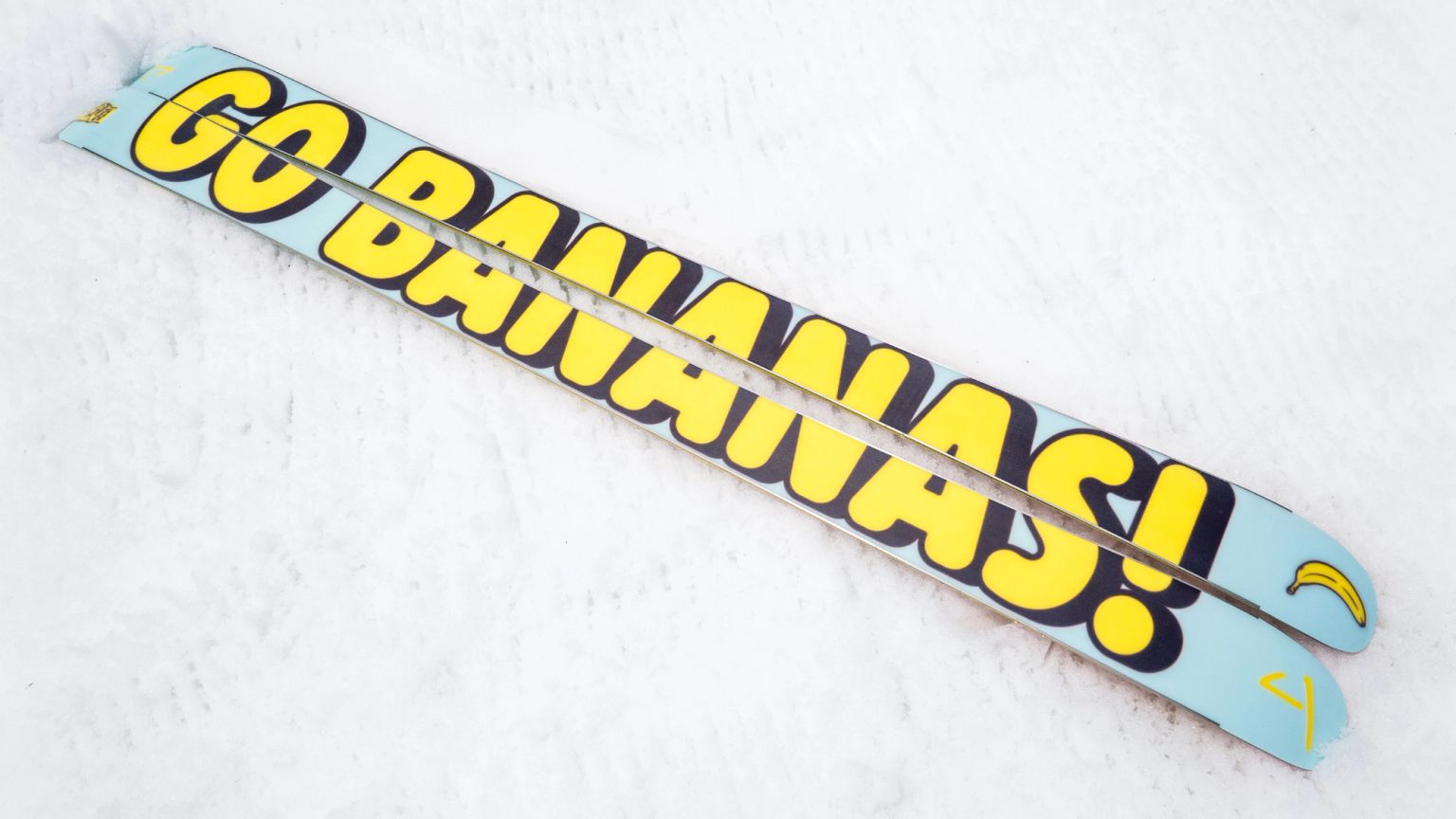 The Joyride "Go Bananas" Limited Edition Freestyle All-mtn ski by J – J ...