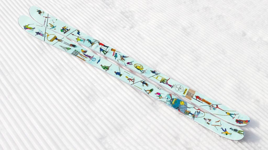 The Joyride "YARDSALE" Jerry of the Day x J Collab Limited Edition Ski ...