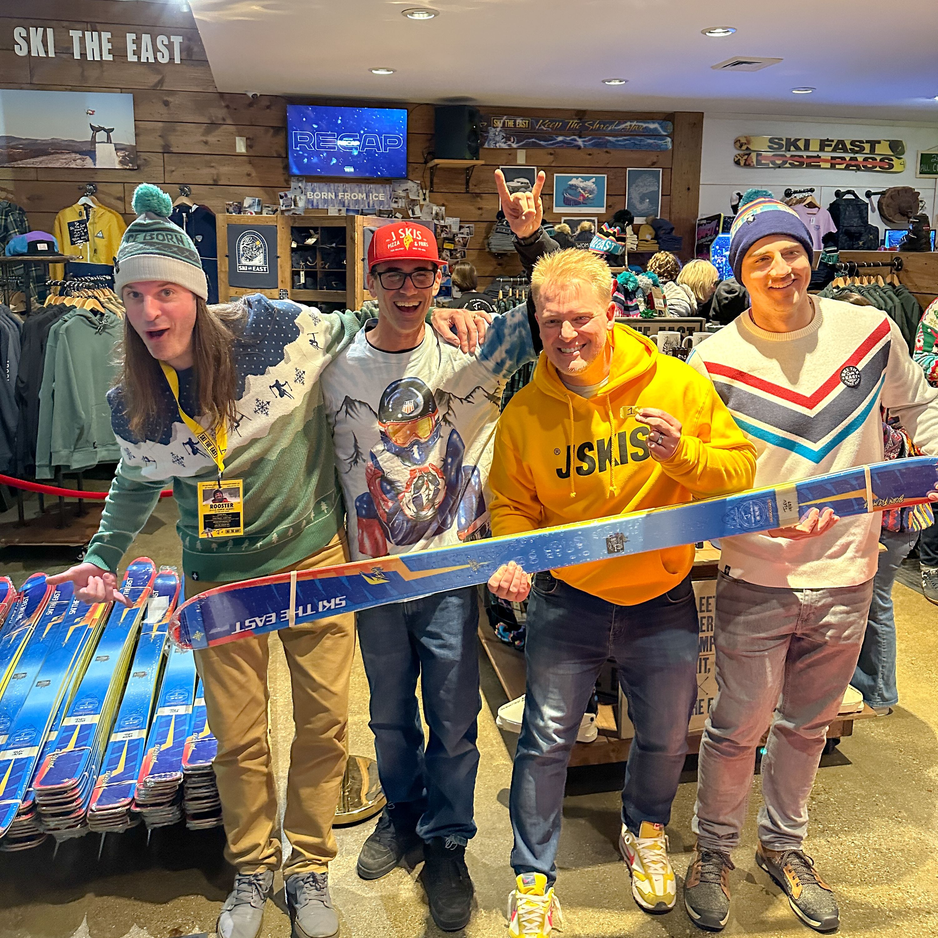 J skis • Limited Edition skis designed by Jason Levinthal · J skis ...