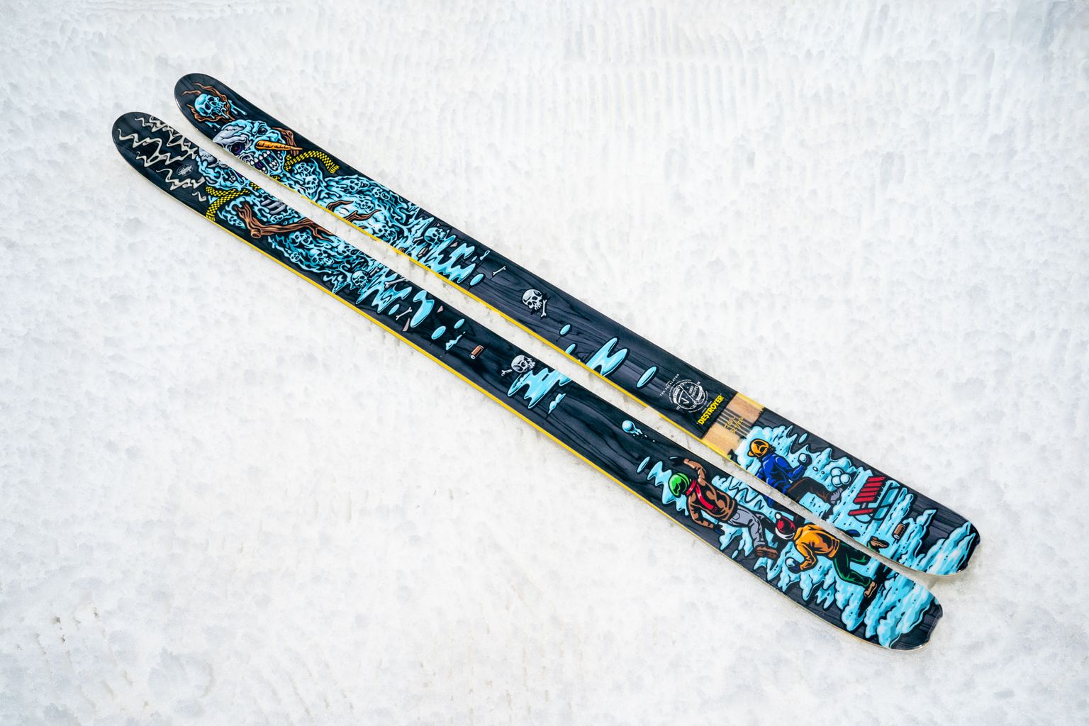 The Escalator "DESTROYER" Jimbo Phillips x J Collab Limited Edition Ski ...
