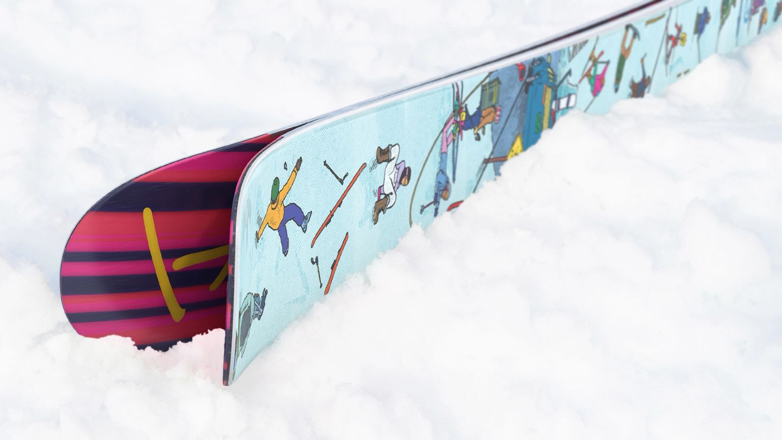 The Joyride "YARDSALE" Jerry of the Day x J Collab Limited Edition Ski ...