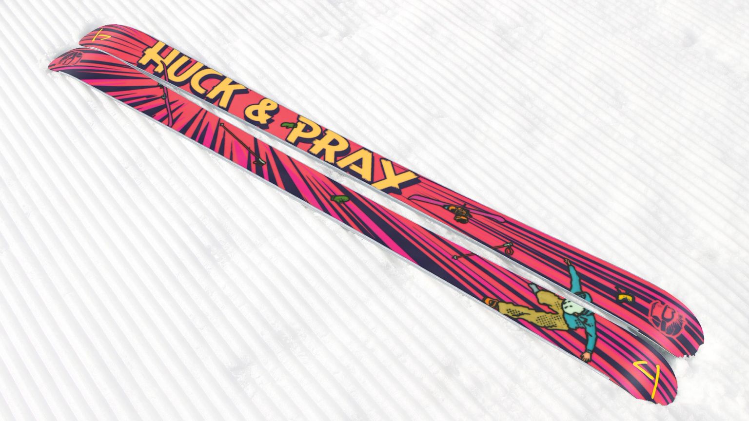 The Joyride "YARDSALE" Jerry of the Day x J Collab Limited Edition Ski ...