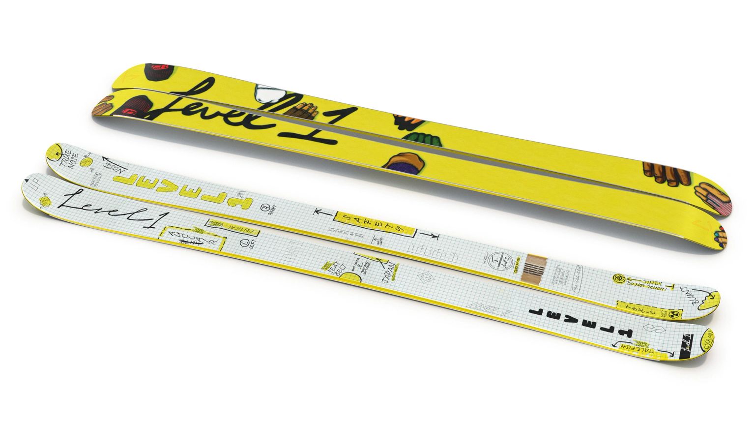 The Allplay "GRAB N' GO" Level 1 x J Collab Limited Edition Ski · J ...
