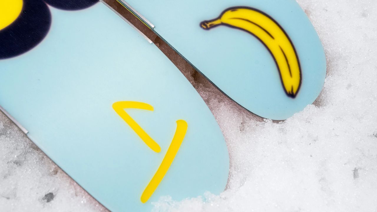 The Joyride "GO BANANAS" Limited Edition Ski · J skis • Limited Edition ...