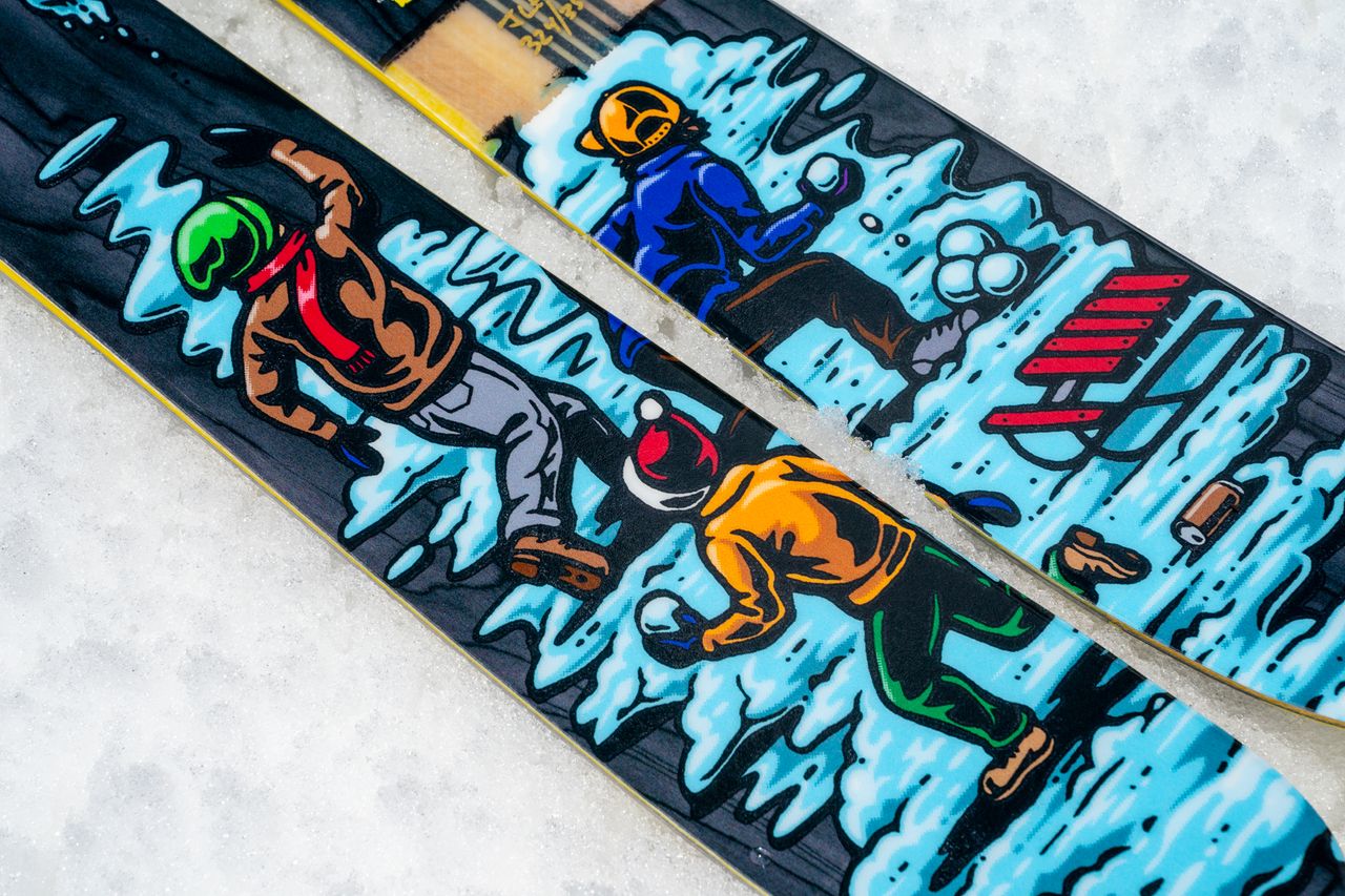 The Escalator "DESTROYER" Jimbo Phillips x J Collab Limited Edition Ski ...