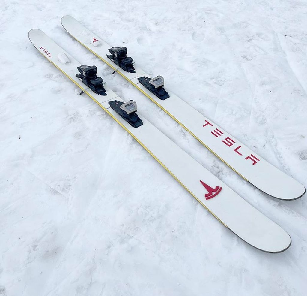 Tesla Powered Electric Ski · J skis • Limited Edition skis designed by ...